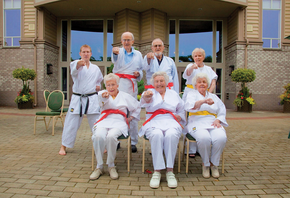 Karaté santé : un art martial totalement adapté aux seniors